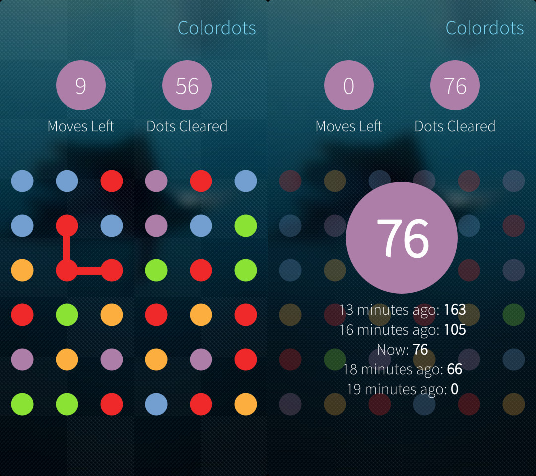 Colordots - game of connecting - Rule of Tech