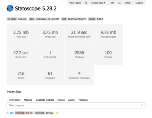 Analyzing Webpack bundles - Rule of Tech